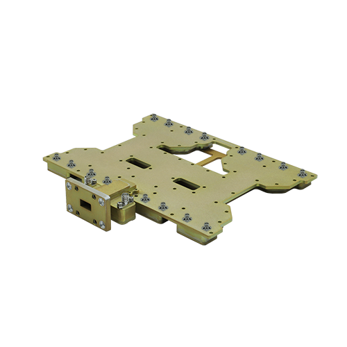 RRWKU-AB011, WR51, Ku-band, 16-Way Waveguide Combiner